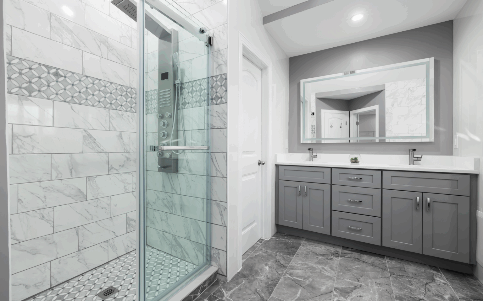 A Guide to Standard Shower Sizes for Every Bathroom Layout - Fairfax ...
